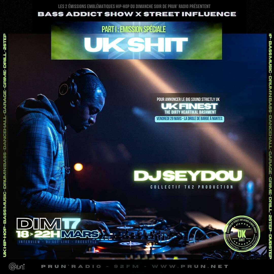 Bass Addict Show - Emission 14 - 2023/2024 - Bass Addict - Prun'